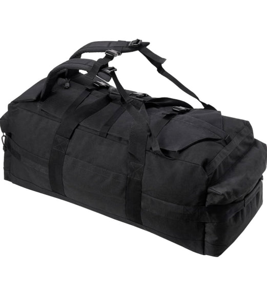 DUFFLE BAG III WITH DUAL BACK STRAP BLACK SEAL – navysealslife.com